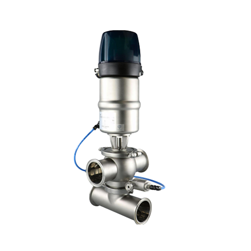 Sanitary Mix-proof Mixproof Valve with Intelligent Pneumatic Outside ...